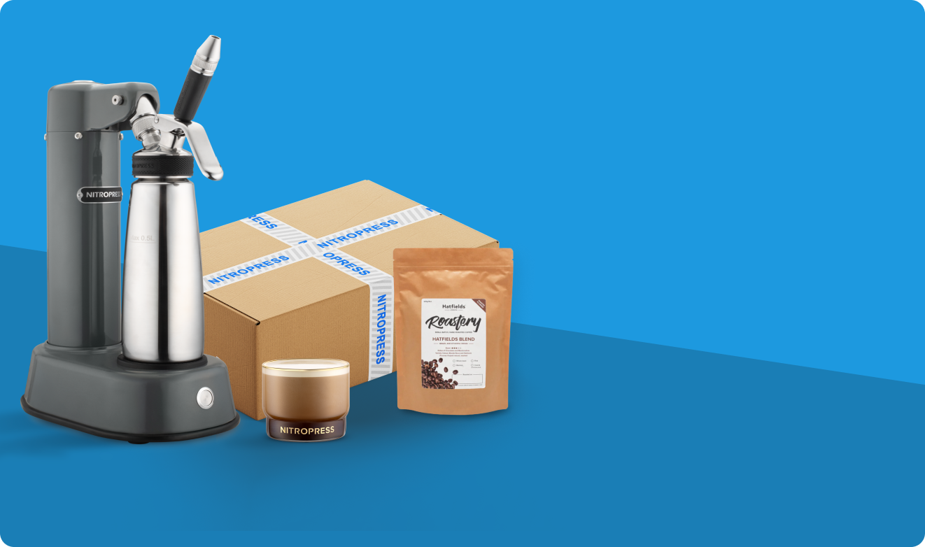 NitroPress | Home Nitro Cold Brew, Nitro Chargers, Chargerless Systems